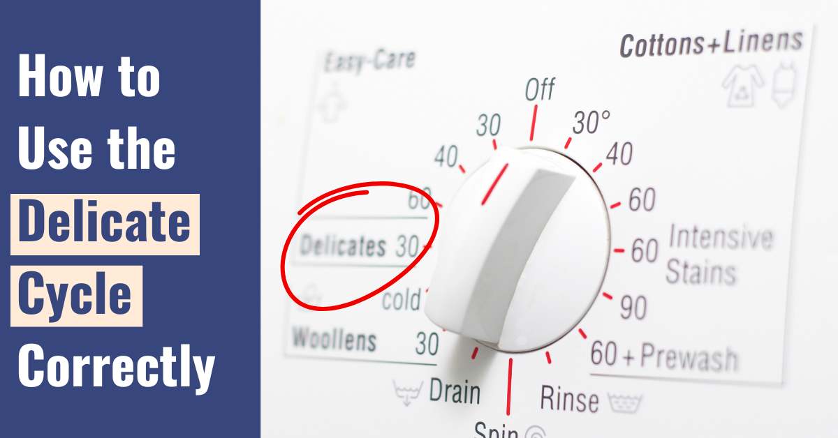 Delicates Setting on Washer: What It Means – Blissy - Canada