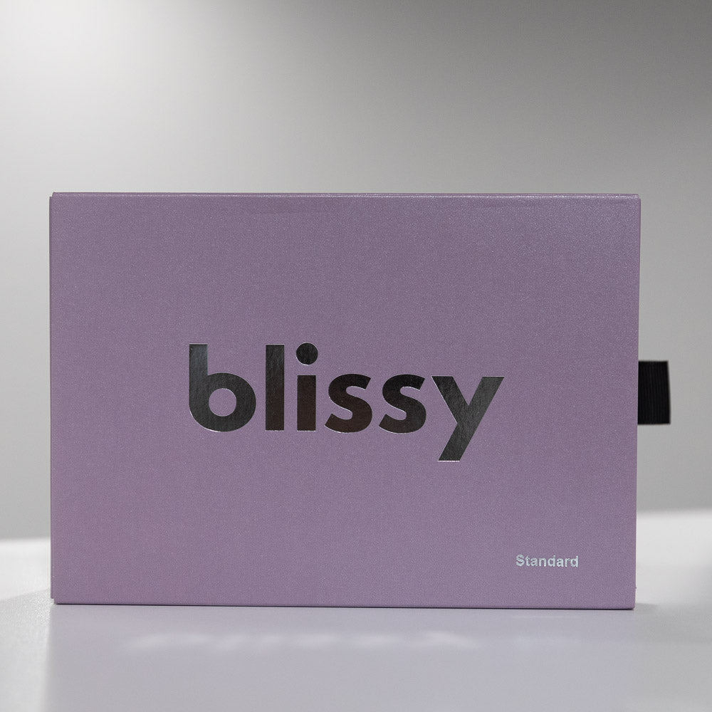 Blissy 100% Mulberry 22-Momme Silk Pillowcase - Lavender - Standard ...